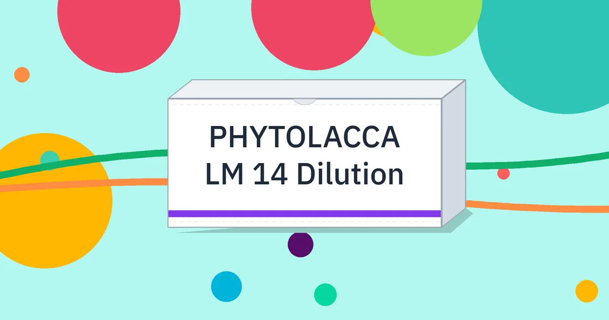 Symbolbild: Packung mit der Aufschrift PHYTOLACCA LM 14 Dilution (PZN 13036258) – Verfügbarkeit und Bezug in Apotheken in Frankfurt am Main