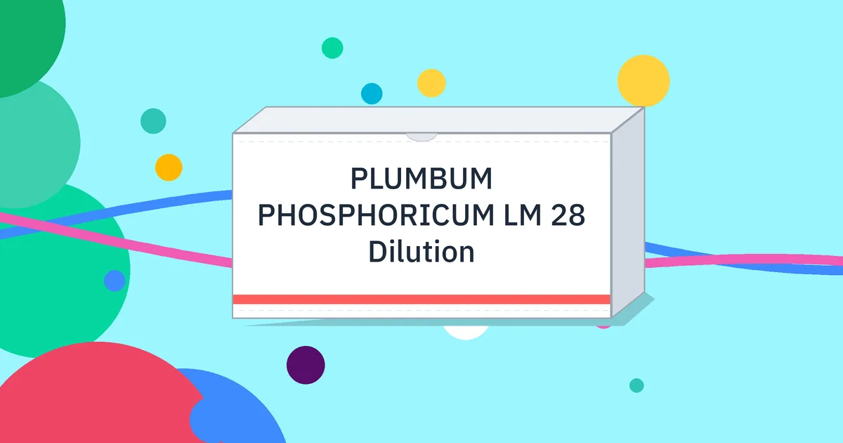 Symbolbild: Packung mit der Aufschrift PLUMBUM PHOSPHORICUM LM 28 Dilution (PZN 13042678) – Verfügbarkeit und Bezug in Apotheken in Frankfurt am Main