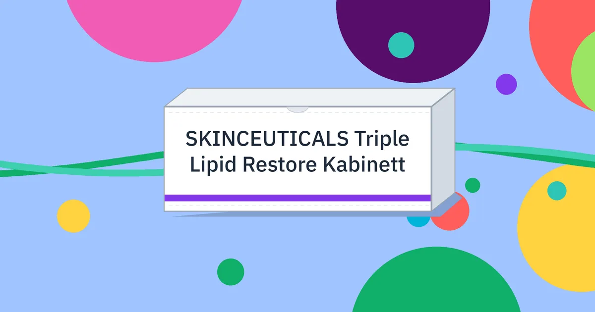 Symbolbild: Packung mit der Aufschrift SKINCEUTICALS Triple Lipid Restore Kabinett (PZN 12372540) – Verfügbarkeit und Bezug in Apotheken in Frankfurt am Main