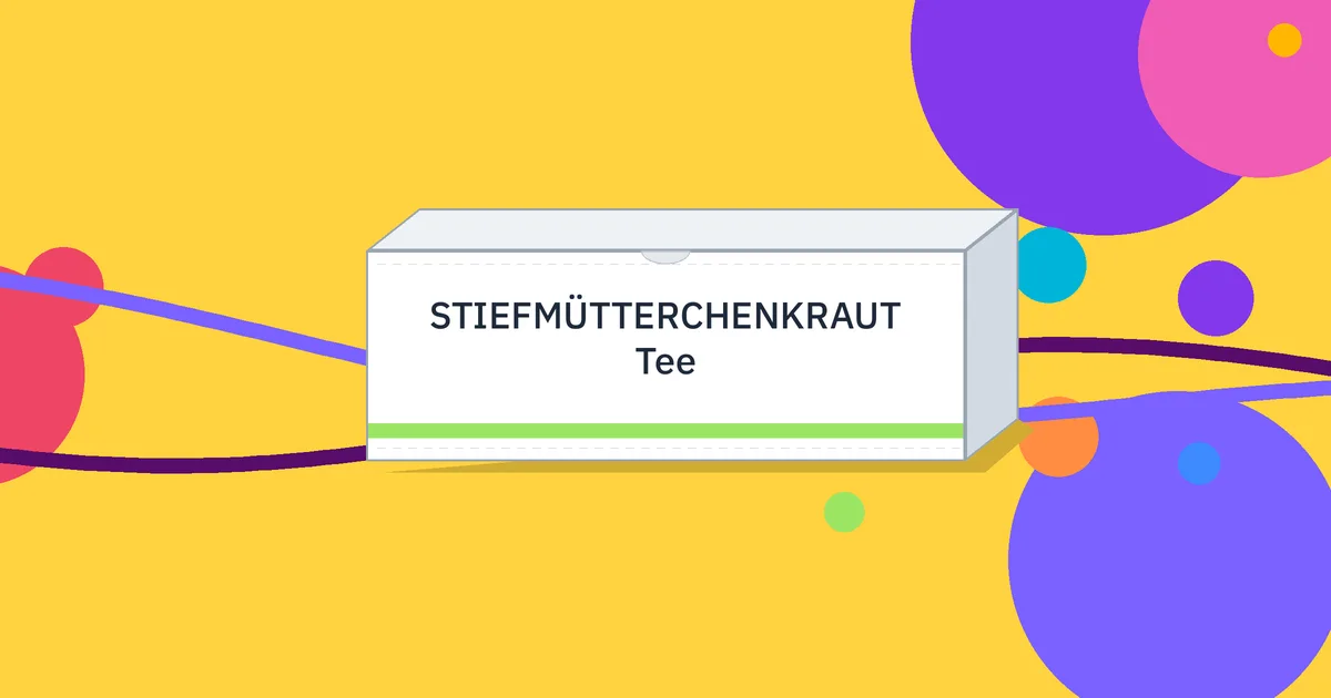 Symbolbild: Packung mit der Aufschrift STIEFMÜTTERCHENKRAUT Tee (PZN 19550045) – Verfügbarkeit und Bezug in Apotheken in Frankfurt am Main