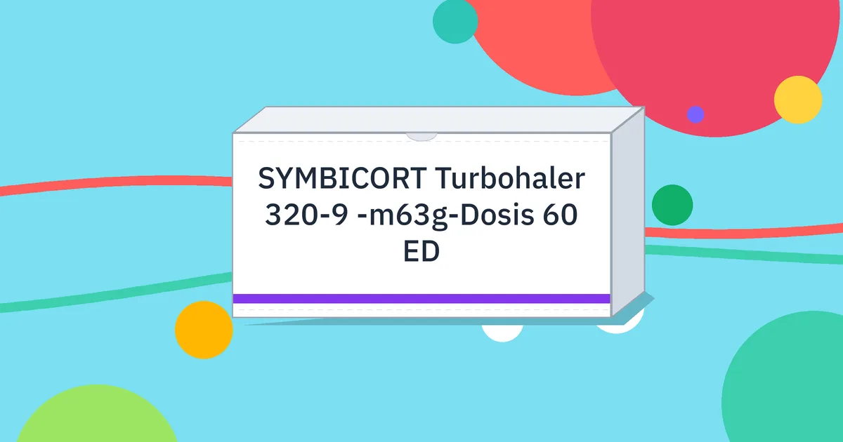 Symbolbild: Packung mit der Aufschrift SYMBICORT Turbohaler 320-9 -m63g-Dosis 60 ED (PZN 01827641) – Verfügbarkeit und Bezug in Apotheken in Frankfurt am Main