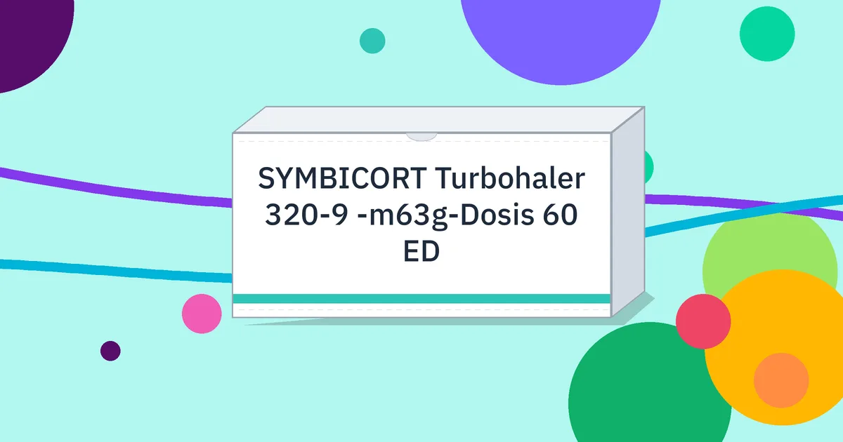 Symbolbild: Packung mit der Aufschrift SYMBICORT Turbohaler 320-9 -m63g-Dosis 60 ED (PZN 19173140) – Verfügbarkeit und Bezug in Apotheken in Frankfurt am Main