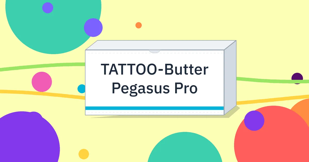 Symbolbild: Packung mit der Aufschrift TATTOO-Butter Pegasus Pro (PZN 19942503) – Verfügbarkeit und Bezug in Apotheken in Frankfurt am Main