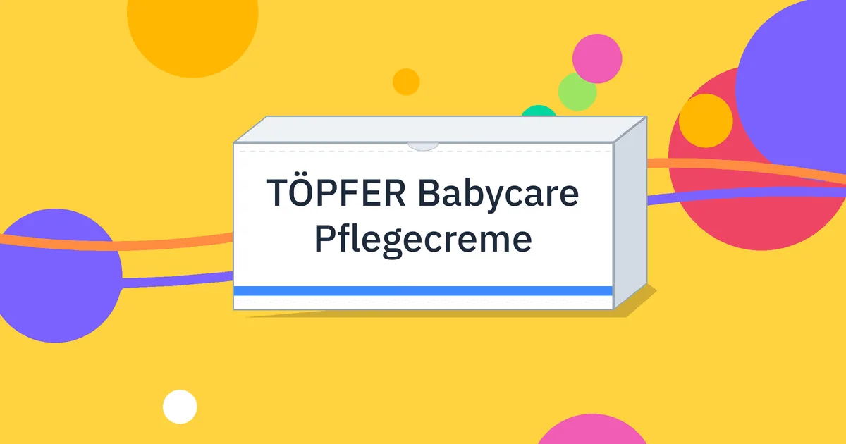 Symbolbild: Packung mit der Aufschrift TÖPFER Babycare Pflegecreme (PZN 06149884) – Verfügbarkeit und Bezug in Apotheken in Frankfurt am Main