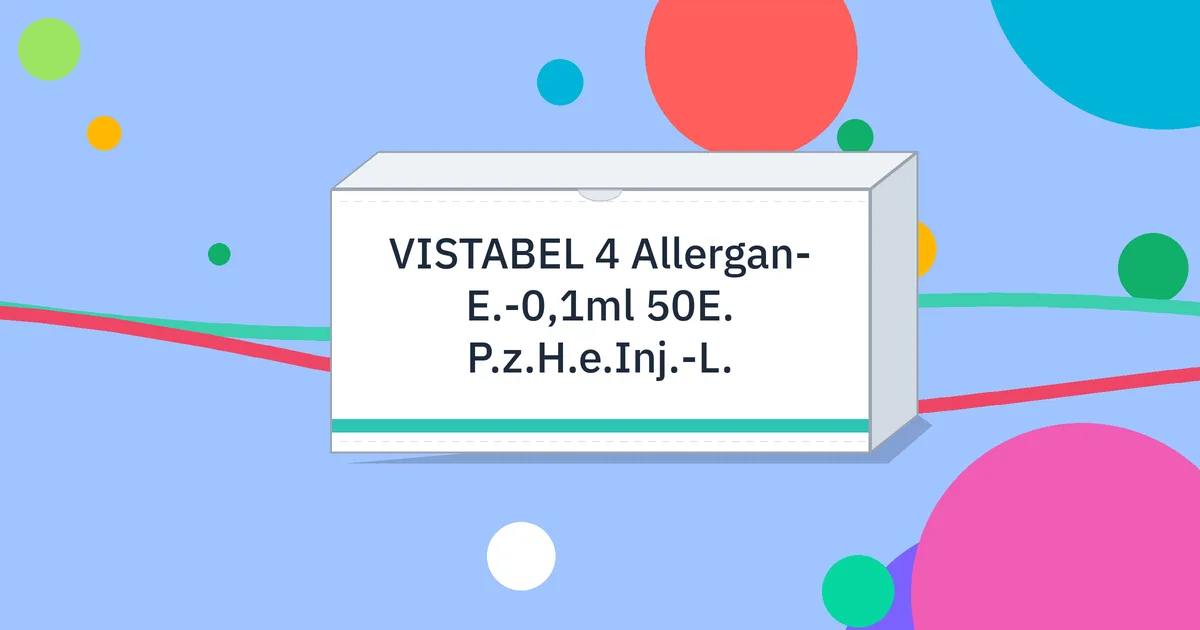 Symbolbild: Packung mit der Aufschrift VISTABEL 4 Allergan-E.-0,1ml 50E. P.z.H.e.Inj.-L. (PZN 17526717) – Verfügbarkeit und Bezug in Apotheken in Frankfurt am Main