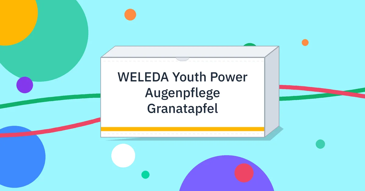 Symbolbild: Packung mit der Aufschrift WELEDA Youth Power Augenpflege Granatapfel (PZN 20349986) – Verfügbarkeit und Bezug in Apotheken in Frankfurt am Main