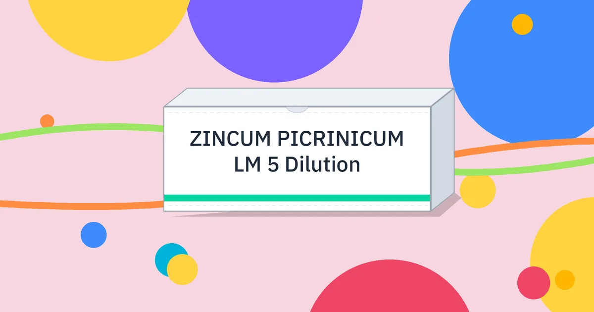 Symbolbild: Packung mit der Aufschrift ZINCUM PICRINICUM LM 5 Dilution (PZN 13298076) – Verfügbarkeit und Bezug in Apotheken in Frankfurt am Main