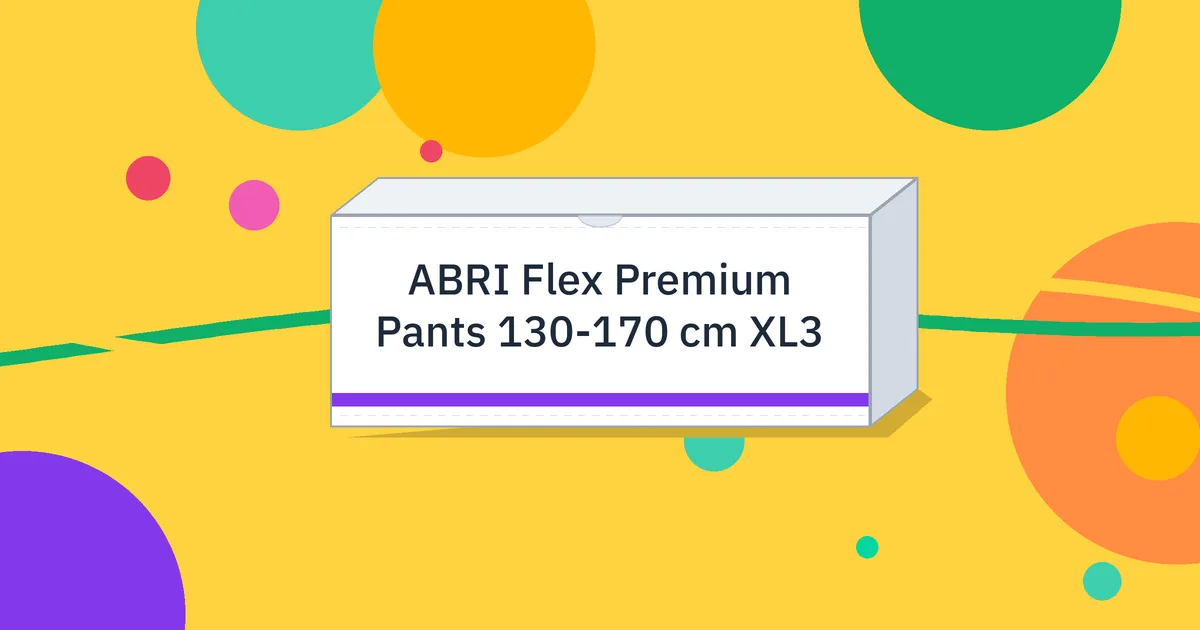 Symbolbild: Packung mit der Aufschrift ABRI Flex Premium Pants 130-170 cm XL3 (PZN 13567234) – Verfügbarkeit und Bezug in Apotheken in Frankfurt am Main