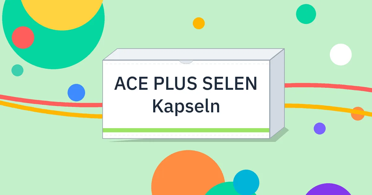 Symbolbild: Packung mit der Aufschrift ACE PLUS SELEN Kapseln (PZN 06959063) – Verfügbarkeit und Bezug in Apotheken in Frankfurt am Main