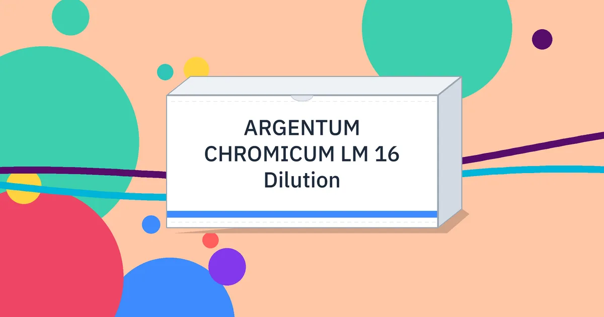 Symbolbild: Packung mit der Aufschrift ARGENTUM CHROMICUM LM 16 Dilution (PZN 13389577) – Verfügbarkeit und Bezug in Apotheken in Frankfurt am Main