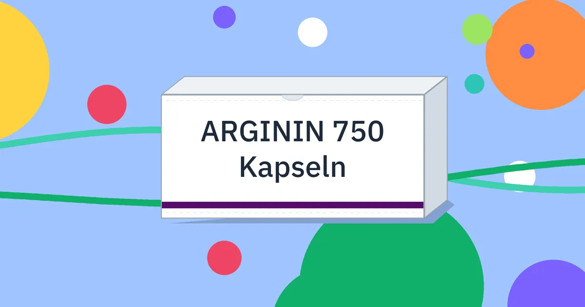 Symbolbild: Packung mit der Aufschrift ARGININ 750 Kapseln (PZN 16044287) – Verfügbarkeit und Bezug in Apotheken in Frankfurt am Main