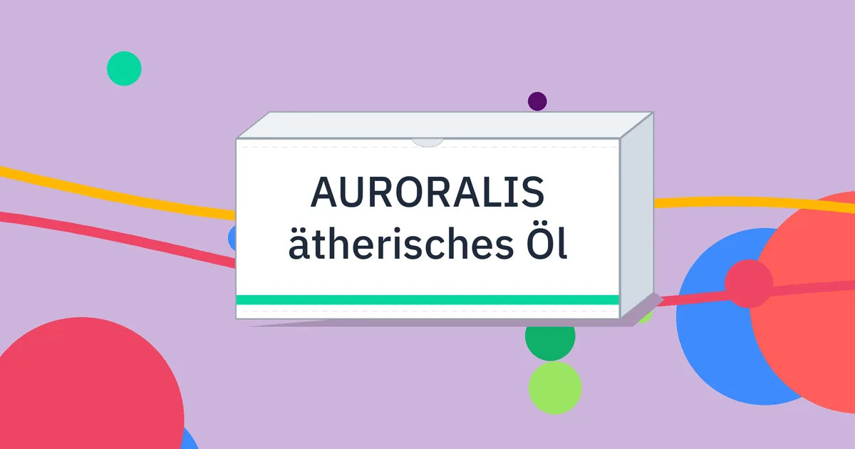 Symbolbild: Packung mit der Aufschrift AURORALIS ätherisches Öl (PZN 04959231) – Verfügbarkeit und Bezug in Apotheken in Frankfurt am Main