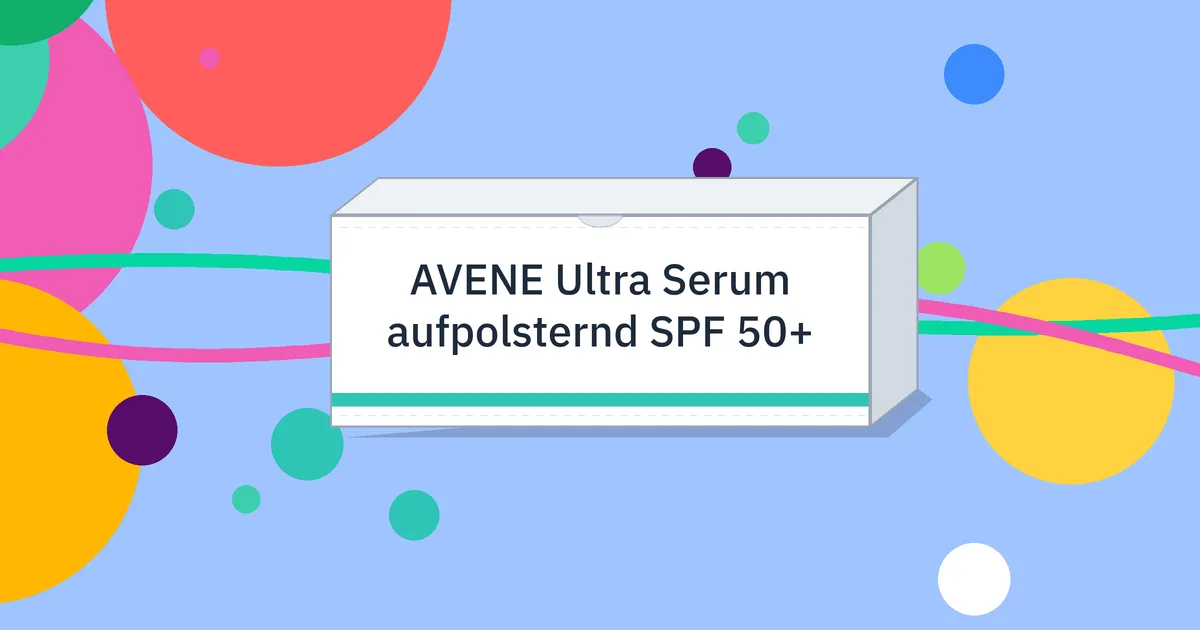Symbolbild: Packung mit der Aufschrift AVENE Ultra Serum aufpolsternd SPF 50+ (PZN 19906387) – Verfügbarkeit und Bezug in Apotheken in Frankfurt am Main