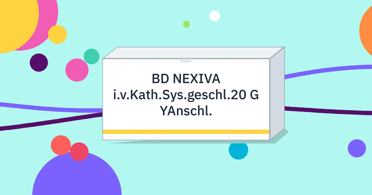 Symbolbild: Packung mit der Aufschrift BD NEXIVA i.v.Kath.Sys.geschl.20 G YAnschl. (PZN 08404435) – Verfügbarkeit und Bezug in Apotheken in Frankfurt am Main