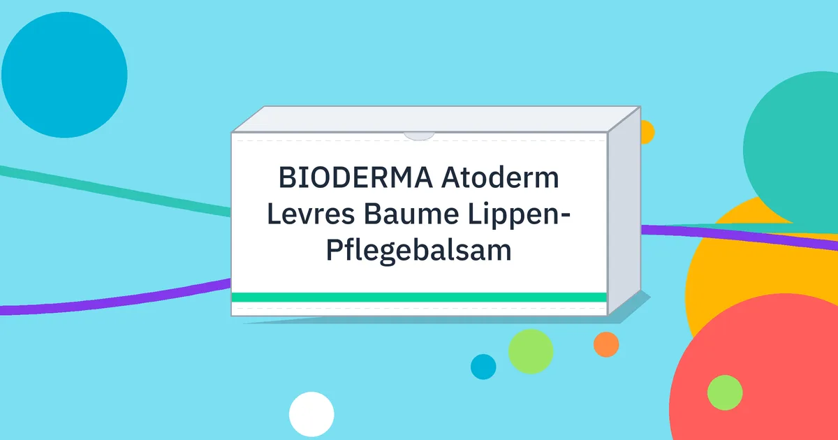 Symbolbild: Packung mit der Aufschrift BIODERMA Atoderm Levres Baume Lippen-Pflegebalsam (PZN 10744931) – Verfügbarkeit und Bezug in Apotheken in Frankfurt am Main