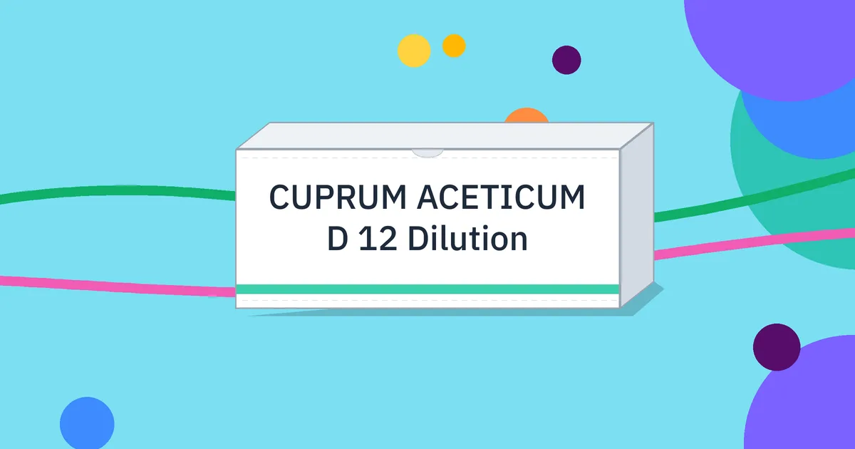 Symbolbild: Packung mit der Aufschrift CUPRUM ACETICUM D 12 Dilution (PZN 02612428) – Verfügbarkeit und Bezug in Apotheken in Frankfurt am Main