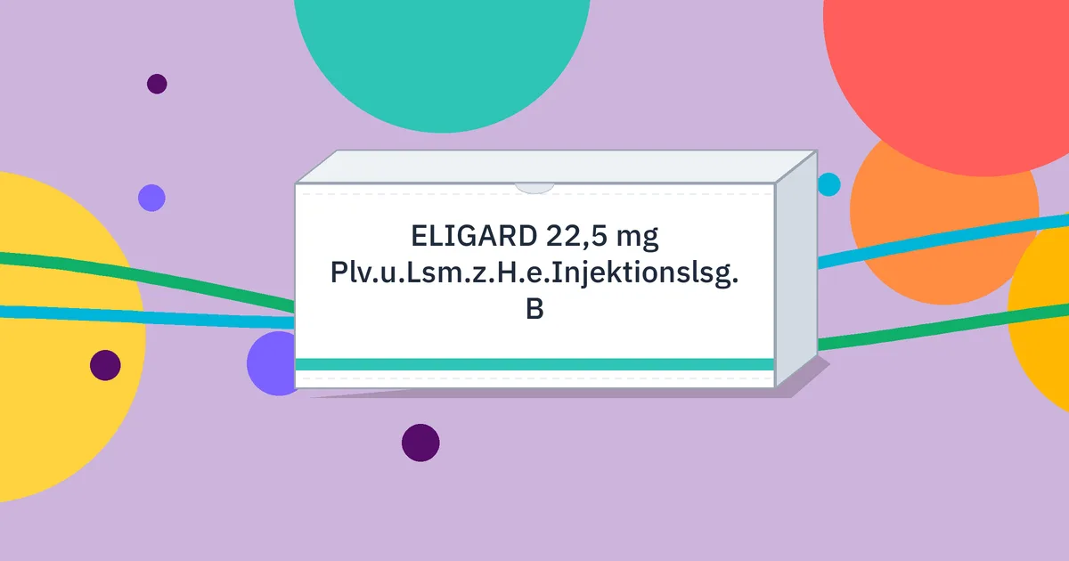 Symbolbild: Packung mit der Aufschrift ELIGARD 22,5 mg Plv.u.Lsm.z.H.e.Injektionslsg. B (PZN 01162236) – Verfügbarkeit und Bezug in Apotheken in Frankfurt am Main