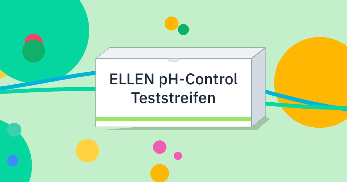 Symbolbild: Packung mit der Aufschrift ELLEN pH-Control Teststreifen (PZN 18031449) – Verfügbarkeit und Bezug in Apotheken in Frankfurt am Main
