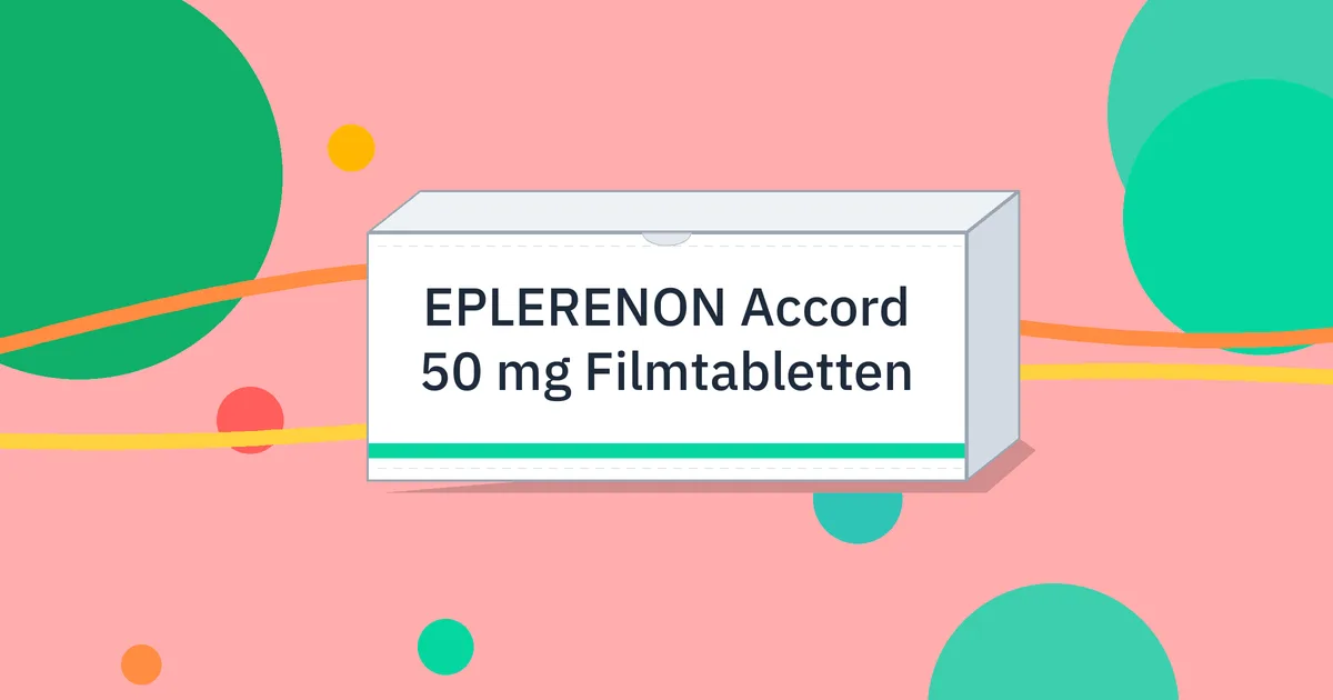 Symbolbild: Packung mit der Aufschrift EPLERENON Accord 50 mg Filmtabletten (PZN 19263653) – Verfügbarkeit und Bezug in Apotheken in Frankfurt am Main