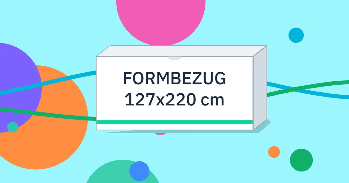 Symbolbild: Packung mit der Aufschrift FORMBEZUG 127x220 cm (PZN 07598271) – Verfügbarkeit und Bezug in Apotheken in Frankfurt am Main