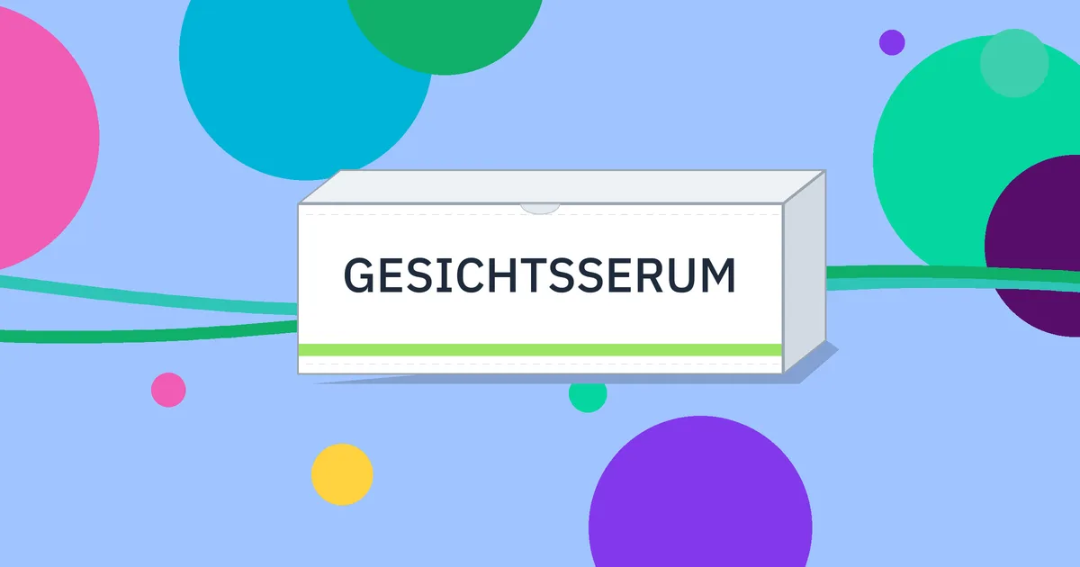 Symbolbild: Packung mit der Aufschrift GESICHTSSERUM (PZN 19343091) – Verfügbarkeit und Bezug in Apotheken in Frankfurt am Main