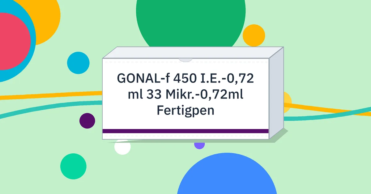 Symbolbild: Packung mit der Aufschrift GONAL-f 450 I.E.-0,72 ml 33 Mikr.-0,72ml Fertigpen (PZN 19422904) – Verfügbarkeit und Bezug in Apotheken in Frankfurt am Main