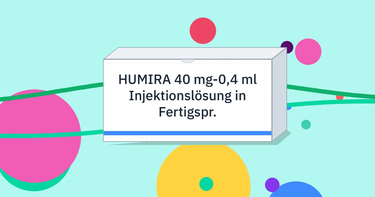 Symbolbild: Packung mit der Aufschrift HUMIRA 40 mg-0,4 ml Injektionslösung in Fertigspr. (PZN 15619886) – Verfügbarkeit und Bezug in Apotheken in Frankfurt am Main