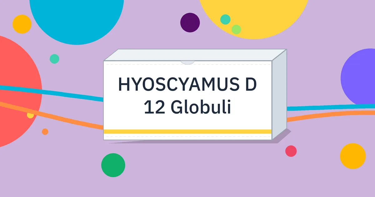 Symbolbild: Packung mit der Aufschrift HYOSCYAMUS D 12 Globuli (PZN 02813894) – Verfügbarkeit und Bezug in Apotheken in Frankfurt am Main
