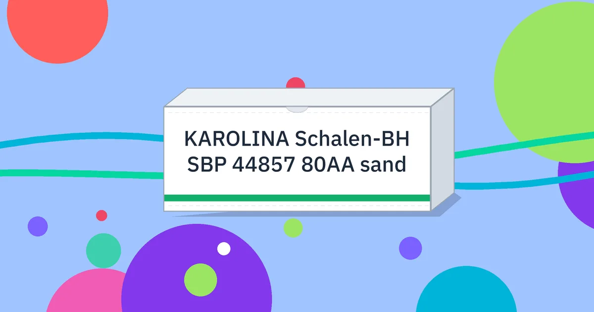 Symbolbild: Packung mit der Aufschrift KAROLINA Schalen-BH SBP 44857 80AA sand (PZN 18711546) – Verfügbarkeit und Bezug in Apotheken in Frankfurt am Main