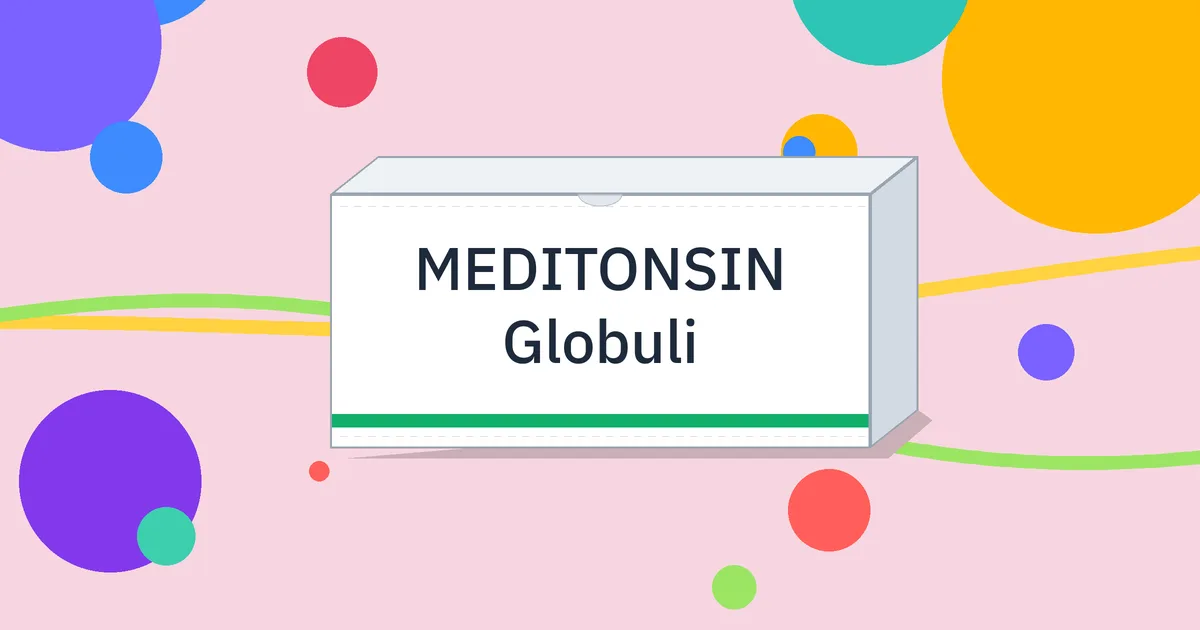 Symbolbild: Packung mit der Aufschrift MEDITONSIN Globuli (PZN 11484834) – Verfügbarkeit und Bezug in Apotheken in Frankfurt am Main