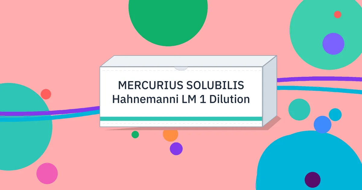Symbolbild: Packung mit der Aufschrift MERCURIUS SOLUBILIS Hahnemanni LM 1 Dilution (PZN 12953946) – Verfügbarkeit und Bezug in Apotheken in Frankfurt am Main