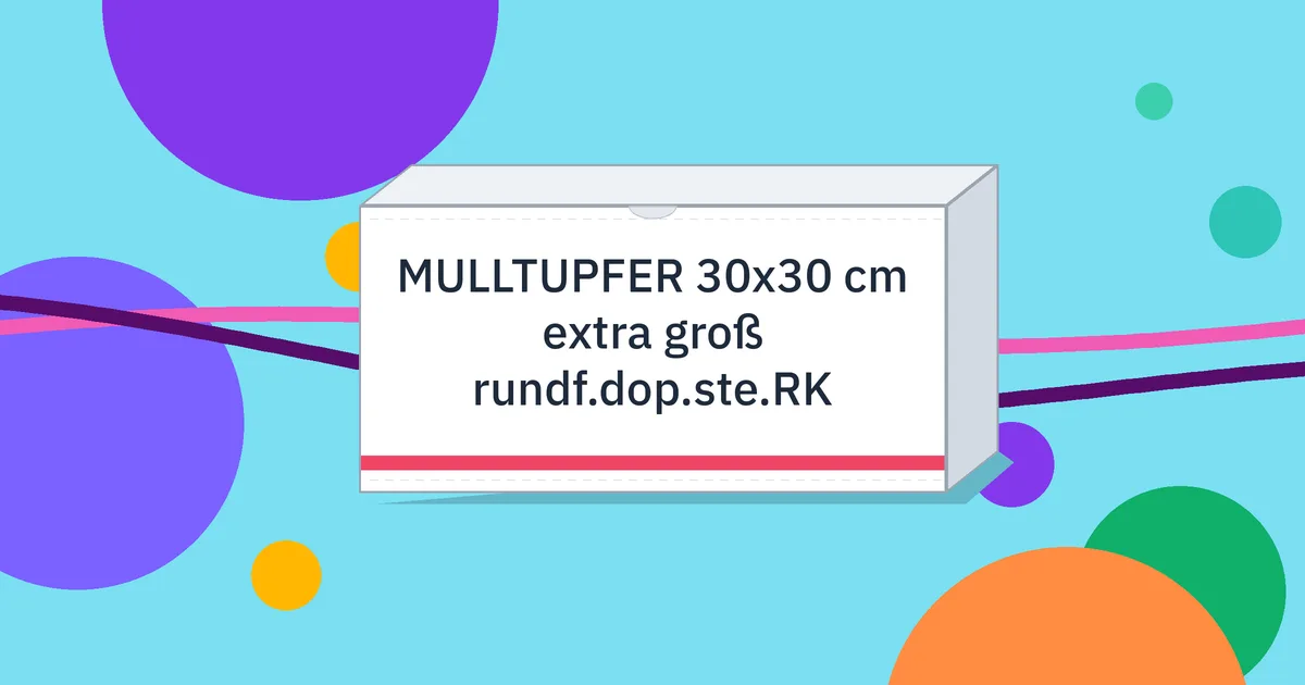 Symbolbild: Packung mit der Aufschrift MULLTUPFER 30x30 cm extra groß rundf.dop.ste.RK (PZN 13165211) – Verfügbarkeit und Bezug in Apotheken in Frankfurt am Main