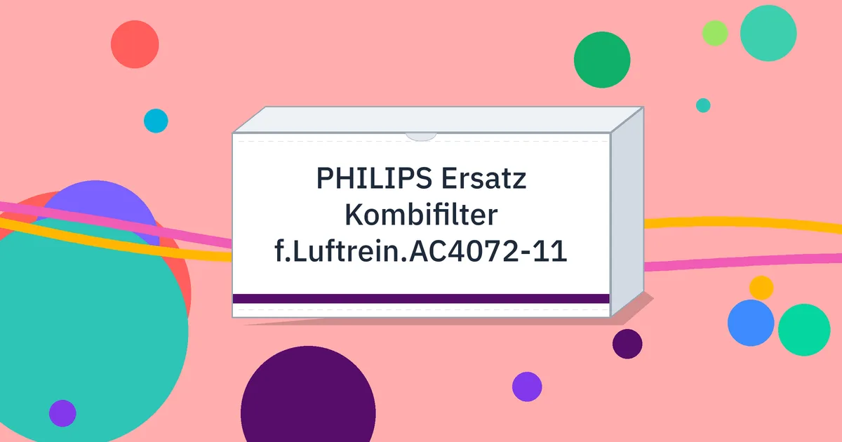 Symbolbild: Packung mit der Aufschrift PHILIPS Ersatz Kombifilter f.Luftrein.AC4072-11 (PZN 11380721) – Verfügbarkeit und Bezug in Apotheken in Frankfurt am Main
