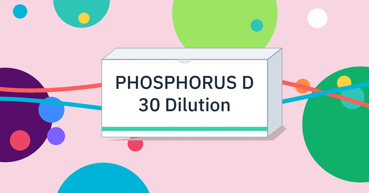 Symbolbild: Packung mit der Aufschrift PHOSPHORUS D 30 Dilution (PZN 02124203) – Verfügbarkeit und Bezug in Apotheken in Frankfurt am Main
