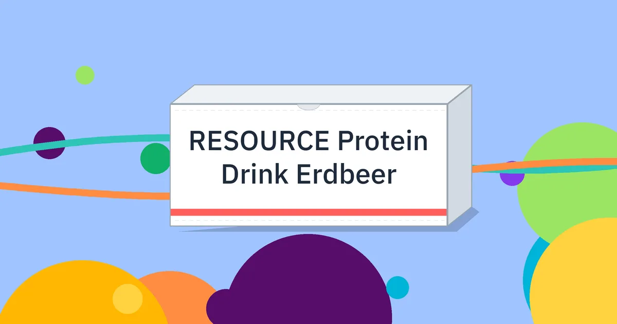 Symbolbild: Packung mit der Aufschrift RESOURCE Protein Drink Erdbeer (PZN 11180689) – Verfügbarkeit und Bezug in Apotheken in Frankfurt am Main