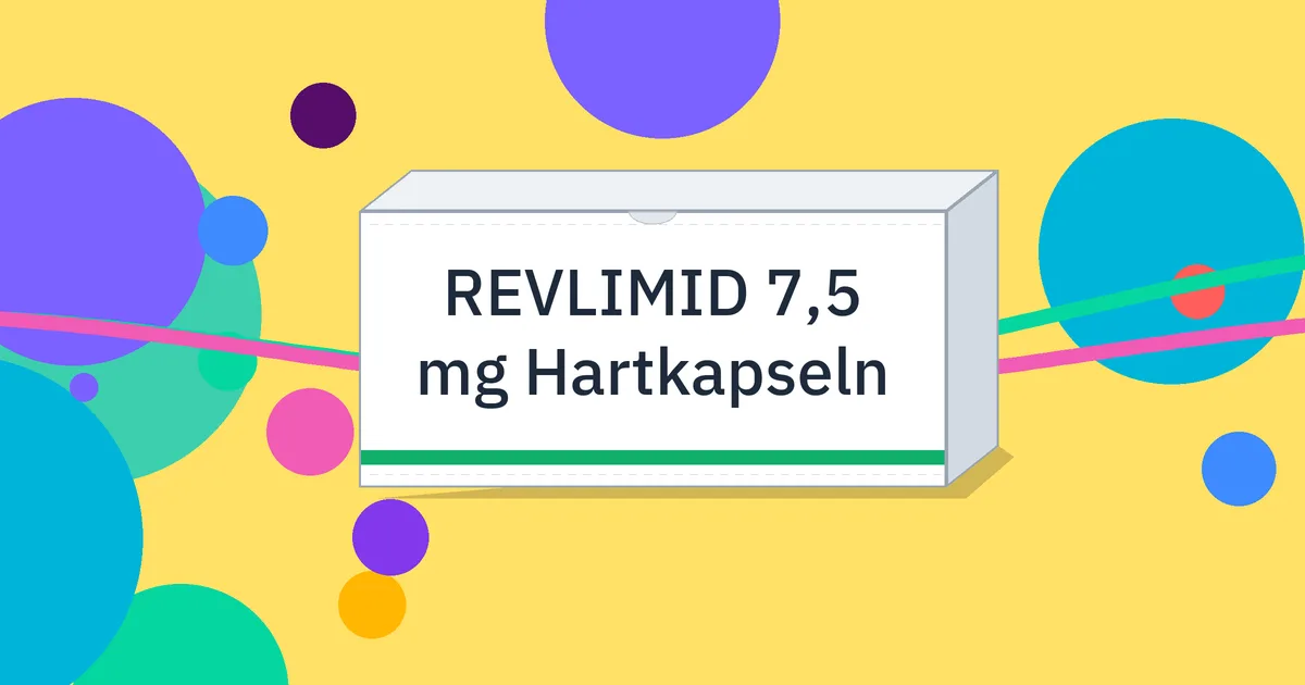 Symbolbild: Packung mit der Aufschrift REVLIMID 7,5 mg Hartkapseln (PZN 19551731) – Verfügbarkeit und Bezug in Apotheken in Frankfurt am Main