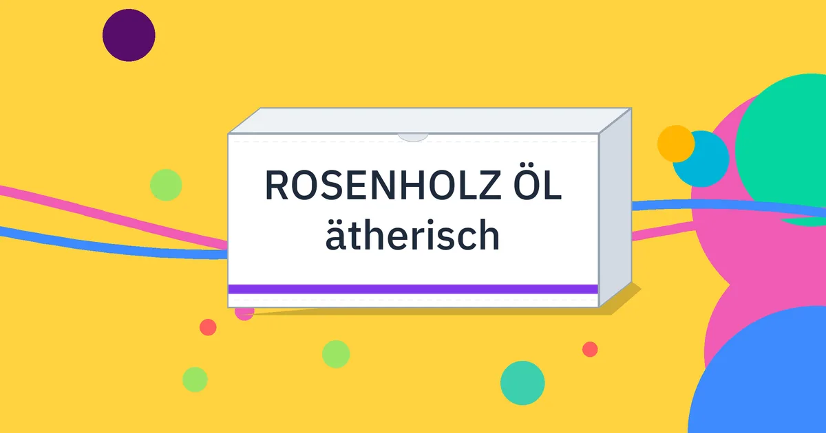 Symbolbild: Packung mit der Aufschrift ROSENHOLZ ÖL ätherisch (PZN 18005222) – Verfügbarkeit und Bezug in Apotheken in Frankfurt am Main