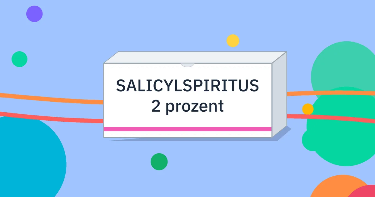 Symbolbild: Packung mit der Aufschrift SALICYLSPIRITUS 2 prozent (PZN 16729720) – Verfügbarkeit und Bezug in Apotheken in Frankfurt am Main