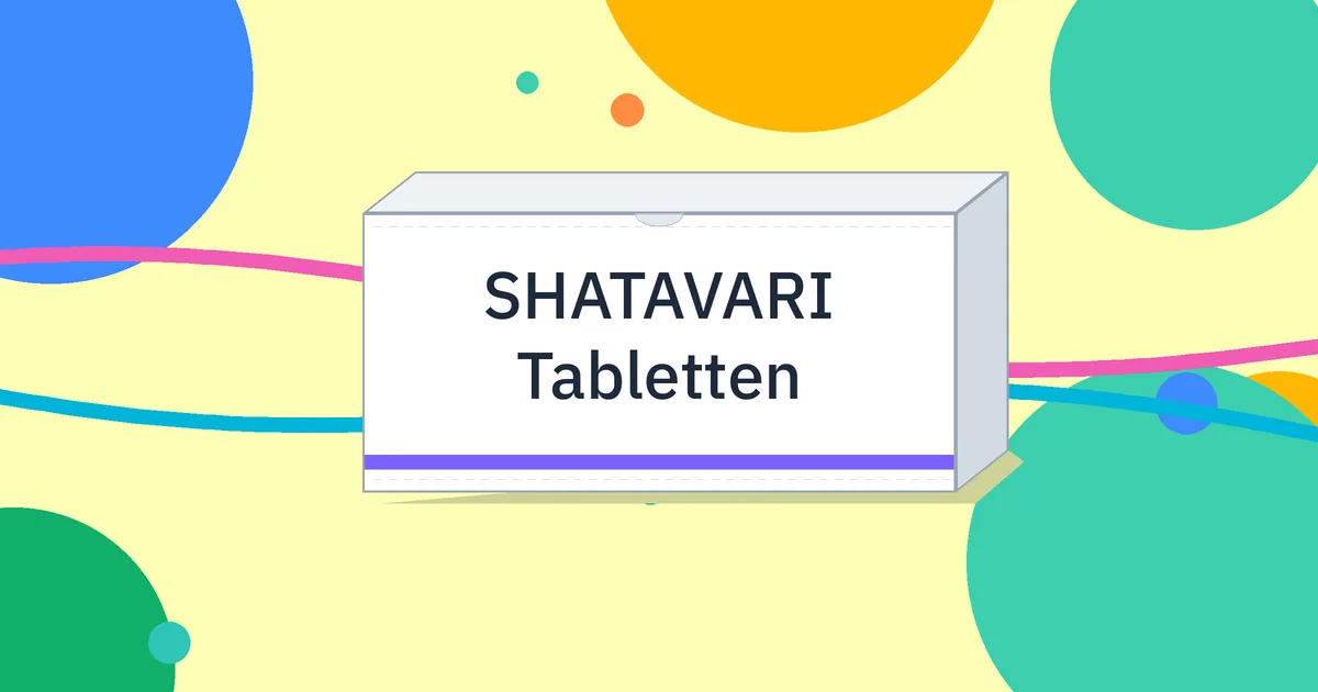Symbolbild: Packung mit der Aufschrift SHATAVARI Tabletten (PZN 01023983) – Verfügbarkeit und Bezug in Apotheken in Frankfurt am Main