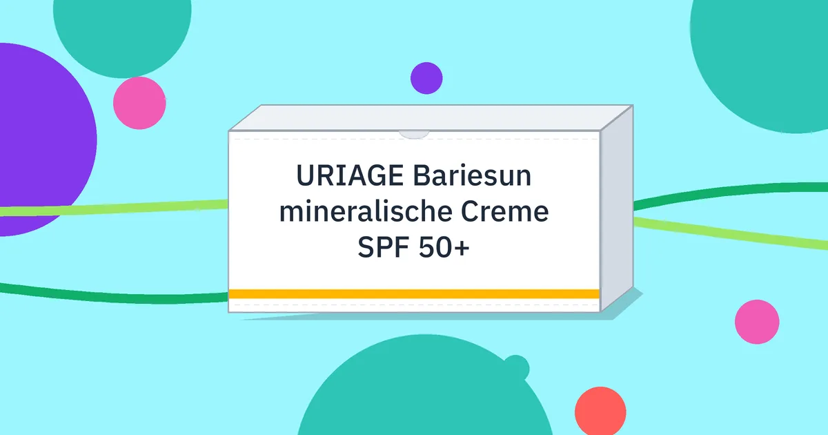 Symbolbild: Packung mit der Aufschrift URIAGE Bariesun mineralische Creme SPF 50+ (PZN 17182732) – Verfügbarkeit und Bezug in Apotheken in Frankfurt am Main