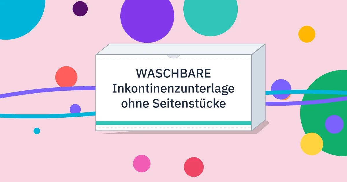 Symbolbild: Packung mit der Aufschrift WASCHBARE Inkontinenzunterlage ohne Seitenstücke (PZN 20359565) – Verfügbarkeit und Bezug in Apotheken in Frankfurt am Main