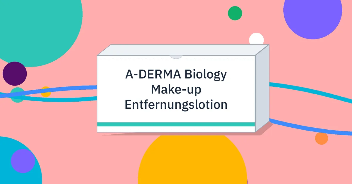 Symbolbild: Packung mit der Aufschrift A-DERMA Biology Make-up Entfernungslotion (PZN 16830927) – Verfügbarkeit und Bezug in Apotheken in Frankfurt am Main