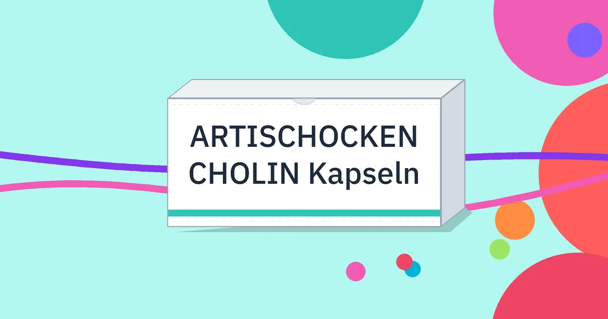Symbolbild: Packung mit der Aufschrift ARTISCHOCKEN CHOLIN Kapseln (PZN 18379299) – Verfügbarkeit und Bezug in Apotheken in Frankfurt am Main