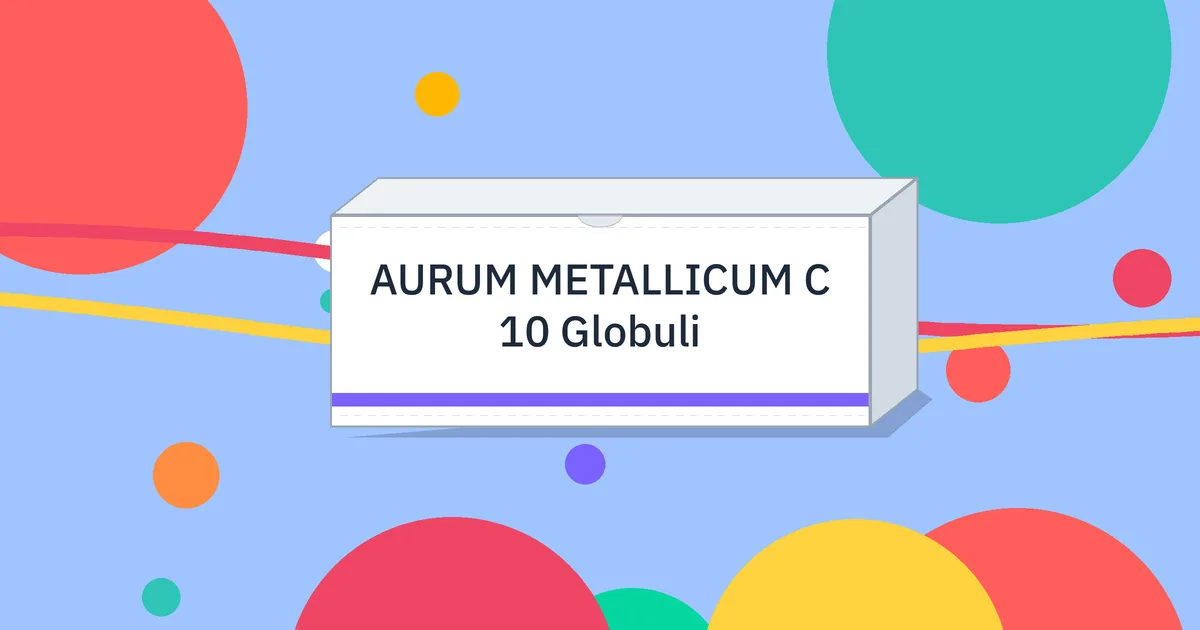 Symbolbild: Packung mit der Aufschrift AURUM METALLICUM C 10 Globuli (PZN 07160675) – Verfügbarkeit und Bezug in Apotheken in Frankfurt am Main