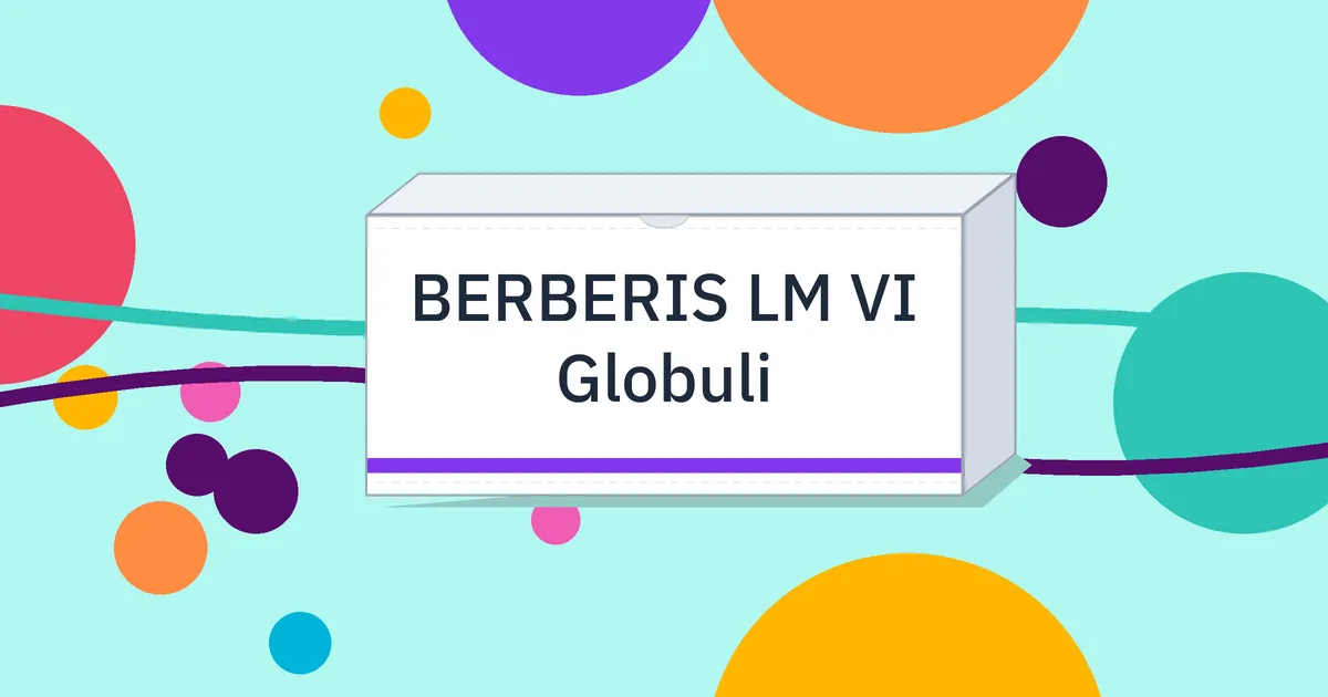 Symbolbild: Packung mit der Aufschrift BERBERIS LM VI Globuli (PZN 02658790) – Verfügbarkeit und Bezug in Apotheken in Frankfurt am Main