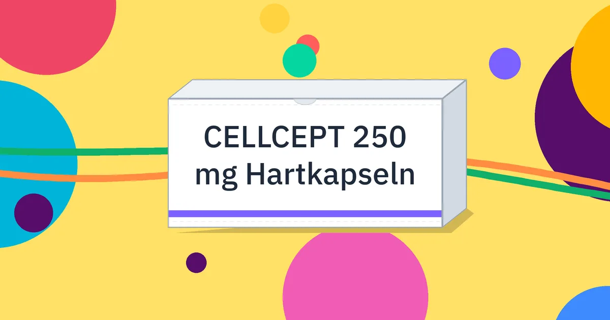 Symbolbild: Packung mit der Aufschrift CELLCEPT 250 mg Hartkapseln (PZN 11125578) – Verfügbarkeit und Bezug in Apotheken in Frankfurt am Main