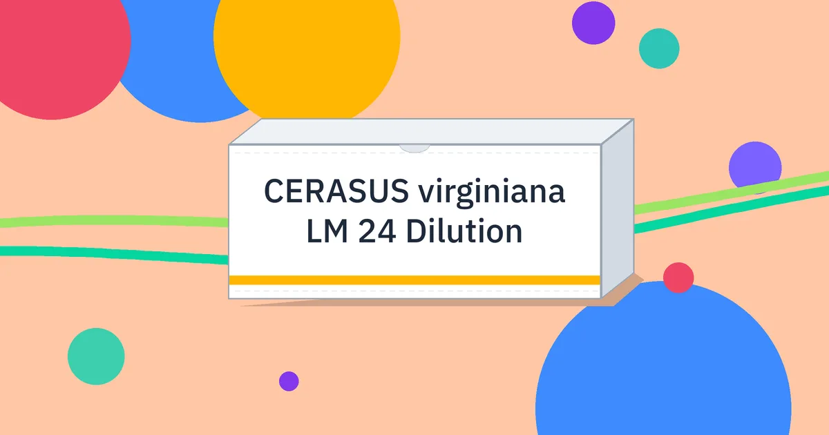 Symbolbild: Packung mit der Aufschrift CERASUS virginiana LM 24 Dilution (PZN 13436785) – Verfügbarkeit und Bezug in Apotheken in Frankfurt am Main