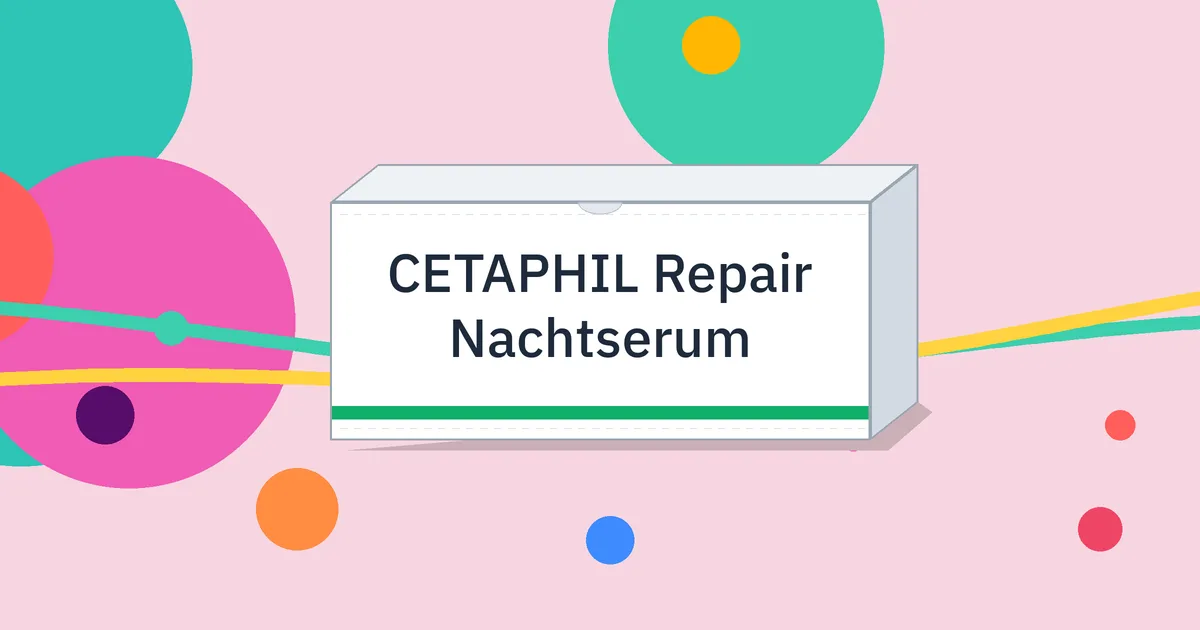 Symbolbild: Packung mit der Aufschrift CETAPHIL Repair Nachtserum (PZN 20041952) – Verfügbarkeit und Bezug in Apotheken in Frankfurt am Main
