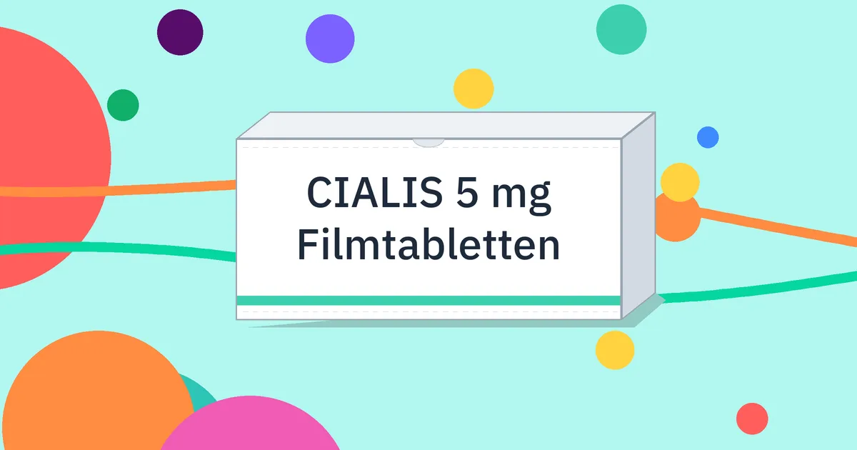 Symbolbild: Packung mit der Aufschrift CIALIS 5 mg Filmtabletten (PZN 09485016) – Verfügbarkeit und Bezug in Apotheken in Frankfurt am Main