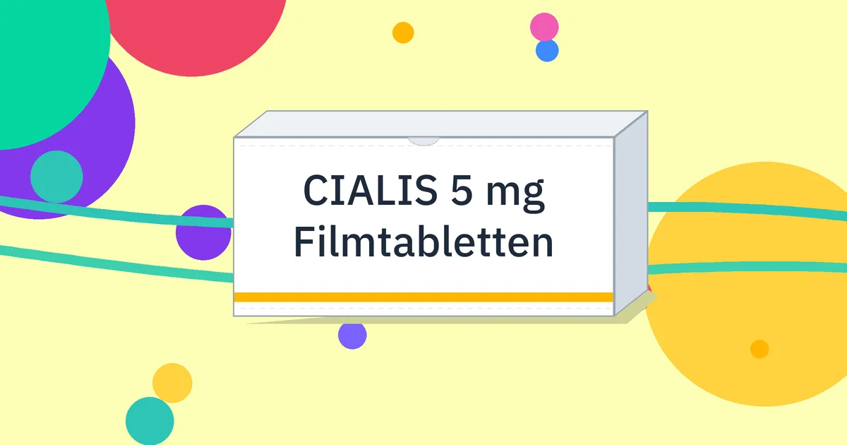 Symbolbild: Packung mit der Aufschrift CIALIS 5 mg Filmtabletten (PZN 09542607) – Verfügbarkeit und Bezug in Apotheken in Frankfurt am Main